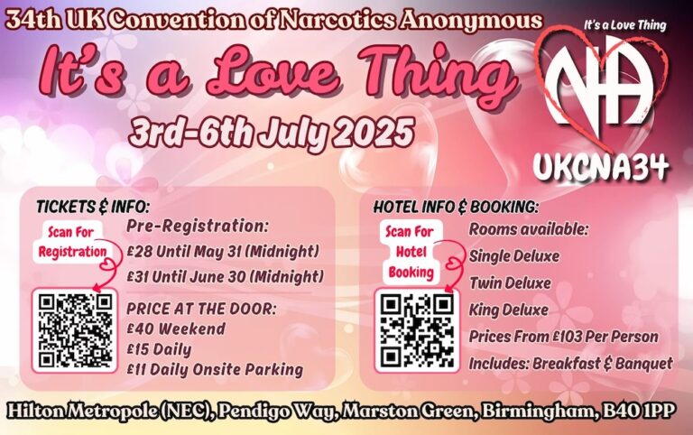 Regional Events Calendar - Narcotics Anonymous - European Delegates Meeting